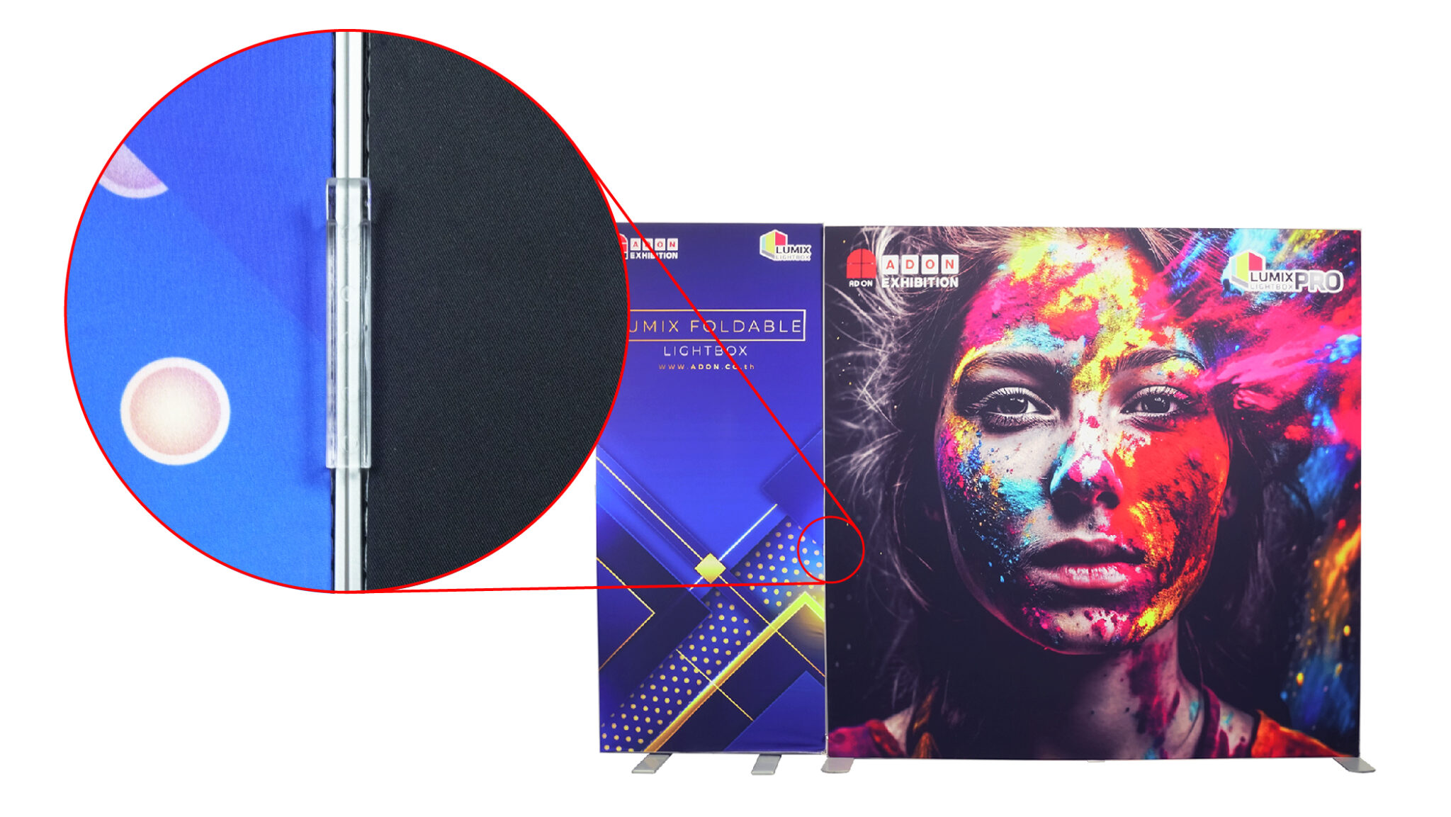 Lumix Pro Straight U Connector | อุปกรณ์ ตัวยึดโครงชิด Lumix Pro - AD ON