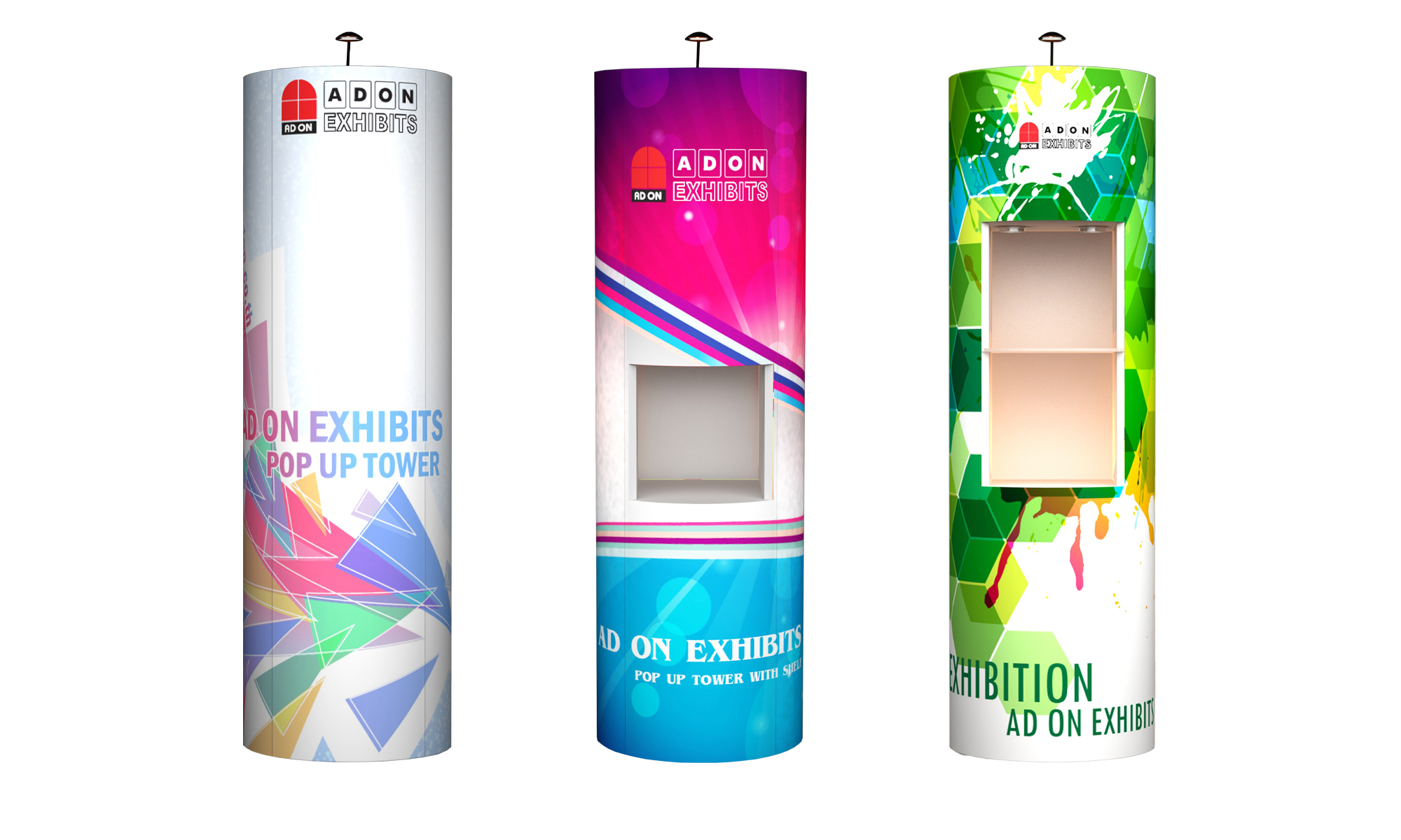 Pop Up Tower | Magnetic PVC Tower - AD ON