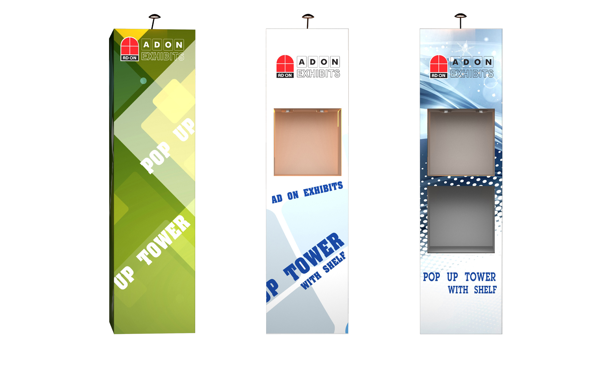 Pop Up Tower | Magnetic PVC Tower - AD ON